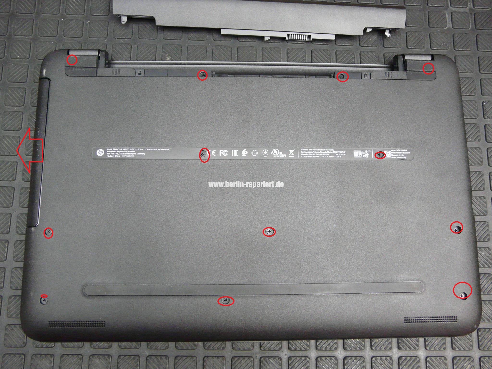 HP RTL8723, geht nicht an – Atlas Multimedia | Wir lieben Reparaturen ...
